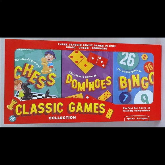 Toys | Professor Puzzle Classic Games Collection Chess Dominoes Bingo ...